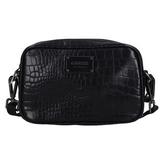 Guess Umh&auml;ngetasche aus Kunstleder - - Bags - Herren - Schwarzk - ONE SIZE