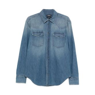 Dondup Homme, Chemises, Bleu, Taille: M Dondup Chemises