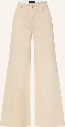 7 For All Mankind Wide Leg Jeans Willow weiss