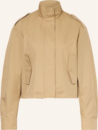 Oui Trench-Jacke beige