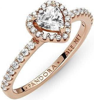 Pandora 166574C01 Explosion de lamour Bague pour femme Doré, 56/17,8 ...