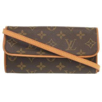 Louis Vuitton Pre-owned Canvas schultertasche - - Pre-owned - Damen - Braun - ONE SIZE