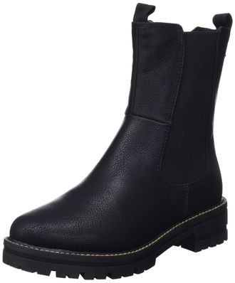 Jana Damen 8-8-25463-29-001 Stiefelette, Black, 38 EU Weit
