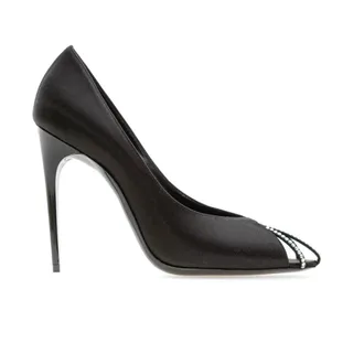 Saint Laurent Klassische Schwarze Lederpumps - - Shoes - Damen - Schwarzk - 38 EU