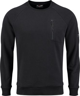 Key Largo Key Largo Herren KLFINAL Round Sweatshirt, Carbon Black (1121), M