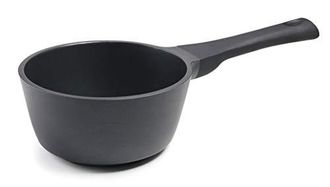 Lacor Lacor 27516 Titanium Pro Stielkasserolle mit Antihaftbeschichtung, 16 cm, Aluminium