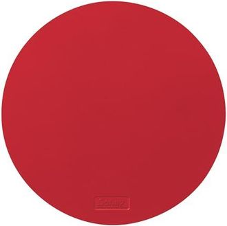 Spring Grips Schutzmatte f&uuml;r Induktion, 2er-Set, 22 cm, Rot, Anti-Rutsch Silikon Matten, hitzebest&auml;ndig bis 300 &deg;C, ideal f&uuml;r Chafing Dishes und Warmhalteins