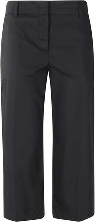 Meimeij Femme, Pantalons, Noir, Taille: 36 FR Pantalone Capri