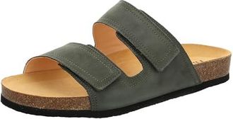 Think Homme Wolfi Mules durables tannées sans Chrome Chausson, Forest 7000, 45 EU