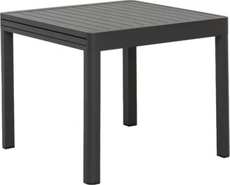 Made In Meubles Table de jardin carr&eacute;e en aluminium gris Ka&iuml;a