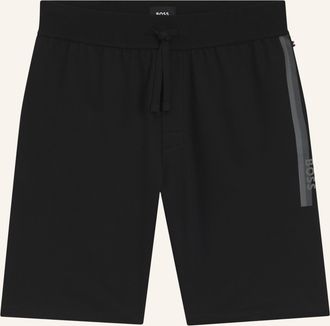 HUGO BOSS Loungewear Unterteil Authentic Shorts schwarz