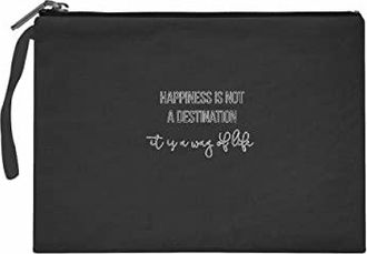 Bonateks Femme Frfcb101949 Femme Clutches, Noir, Black EU