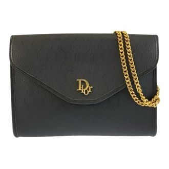 Dior Sac bandouli&egrave;re en toile Pre-owned - Femme - Pre-owned - Noir - Taille: ONE Size