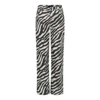C.Ro Emma Print Bukser - Femme - Pantalons - Multicolore - Taille: 40 FR