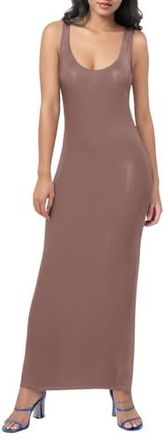 Generic Robe de cocktail longue semi-formelle &agrave; dos nu pour femmes, invit&eacute;es de mariage, printemps, &eacute;t&eacute;, vacances, cocktail, travail, mariage, beige, 3XL