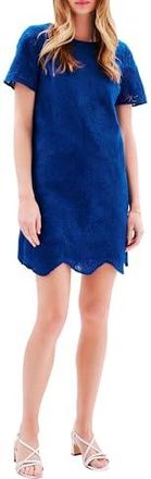 Caroll Femme 251r-rcalvie Robe, Mazarine Blue, 44 EU