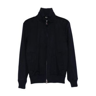 Kired Durchgehender Rei&szlig;verschluss Jacke - - Knitwear - Herren - Blau - L