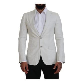 Dolce & Gabbana Blazers - - Jackets - Herren - Wei&szlig; - XS