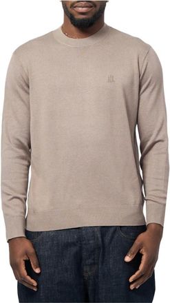 A|X Armani Exchange Pull &agrave; col rond - Homme - Pulls - Beige - Taille: XS