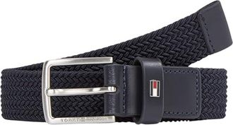 Tommy Hilfiger Th Essential Belt Au0Au01956 Ceinture réglable, Blue (Space Blue), L-XL Mixte Enfant