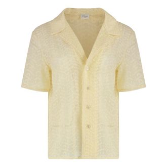 Saint Laurent Damen, Blusen & Hemden, Beige, MGr&ouml;&szlig;e