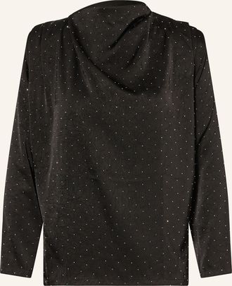 BA&SH Ba&Sh Blusenshirt Debra Mit Schmucksteinen schwarz