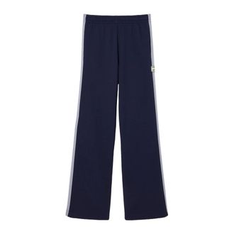 Lacoste Femme, Pantalons, Bleu, Taille: 38 FR Sweat Pants