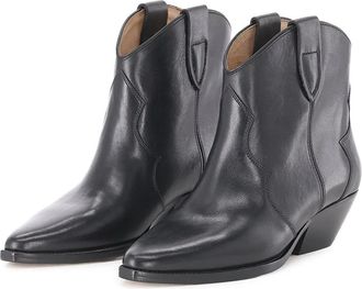 Isabel Marant Isabel Marant Stiefel - Ankle Boots With Pointed Toe - Gr. 38 (EU) - in Schwarz - f&uuml;r Damen