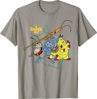 Disney Pixar Bugs Life T-Shirt mit Actiongrafik, Gruppenfoto T-Shirt