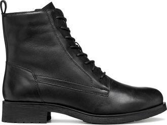 Geox Damen D RAWELLE Ankle Boot, Black, 38 EU