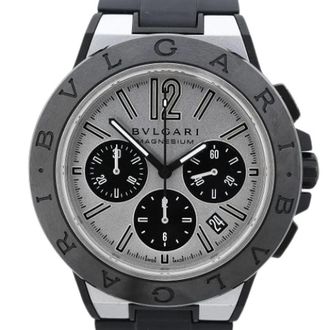Bulgari Pre-owned Diagono Magnesium - Homme - Pre-owned - Noir - Taille: ONE Size