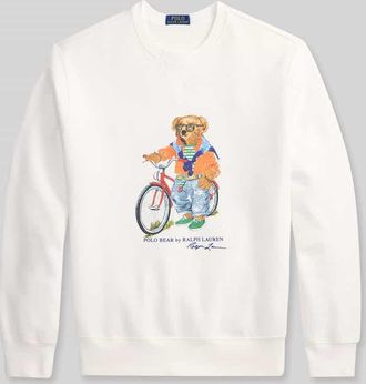 Polo Ralph Lauren Regular Fit Sweatshirt aus Baumwoll-Mix mit Polo Bear Print