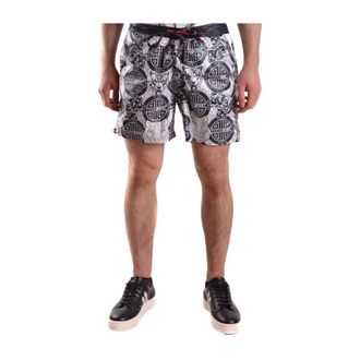 Plein Sport Homme, Maillots de bain, Blanc, Taille: XL Mmt0035 Sny001N01 Maillots de bain