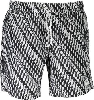 Karl Lagerfeld Homme, Maillots de bain, Multicolore, Taille: S Mare Bianco