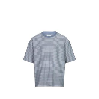 Carhartt Work in Progress Tee-shirt droit col rond ray&eacute; en coton