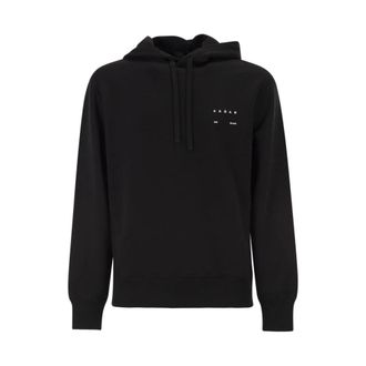 Hogan Kapuzenpullover aus Baumwolle - - Sweatshirts & Hoodies - Herren - Schwarzk - M