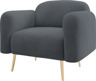 Mirjan24 Polstersessel Nami I, Sessel, Loungesessel, Ohrensessel für Wohnzimmer, Einzelsofa, Polstersessel, Relaxsessel (Uttario Velvet 2970)