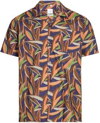 Au Printemps Paris Chemise imprimé en coton