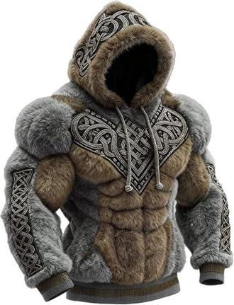 Generic Sweat A Capuche Homme Polaire Muscle Sweatshirts Pull Marque Chaude Militaire Manches Longues Multi-Poches Sweat-Shirts 3D De Sport Grandes Tailles Ve