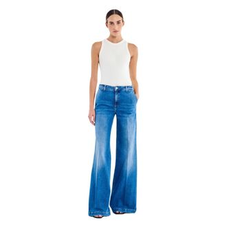 Vicolo Femme, Jeans, Bleu, Taille: 42 FR Jeans Elena