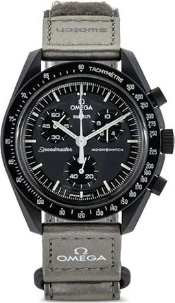 Swatch x Swatch Mission to Mercury 42mm - Schwarz
