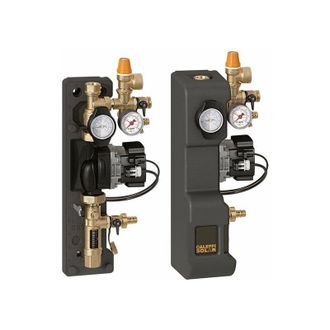 Caleffi Zirkulationseinheit f&uuml;r Solaranlagen Durchflussmesser Skala 8-30 Caleffi 278052HE 8-30