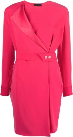 Emporio Armani Femme, Robes, Rose, Taille: 38 FR 840 Abito Corto C/cinta