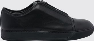 Lanvin DBB1 Sneakers aus glattem Kalbsleder mit seitlichem Rei&szlig;verschluss