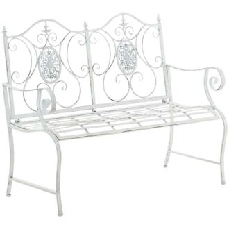 Clp Banc de jardin Punjab Blanc antique