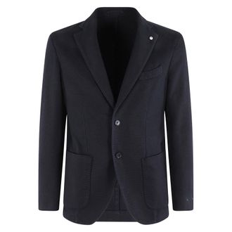 L.B.M. 1911 Stilvolle Jacke - - Jackets - Herren - Blau - M