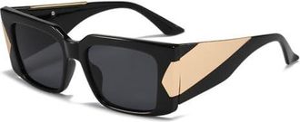 Generic Lunettes de soleil tendance 2026 pour femmes, lunettes de soleil vintage punk, lunettes de soleil pour hommes, UV400 nuances rétro, lunettes tendance 