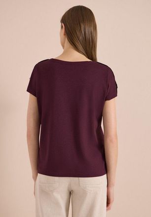 Cecil T-Shirt mit U-Boot-Ausschnitt