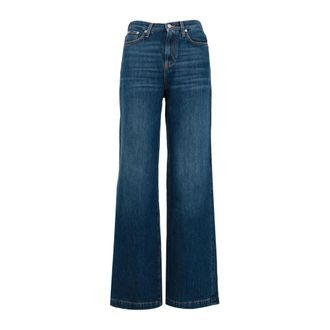 Roy Rogers Femme, Jeans, Bleu, Taille: W30 Wide Jeans