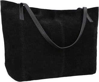 Gusti Sienna Z. Shopper Sac &agrave; main Sac &agrave; bandouli&egrave;re Sac &agrave; bandouli&egrave;re Sac de shopping Sac en cuir pour femme Noir, Noir